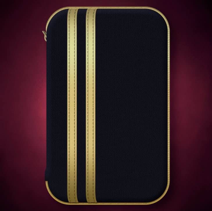 Black/Gold Calculator Case – Ophidian Accessories